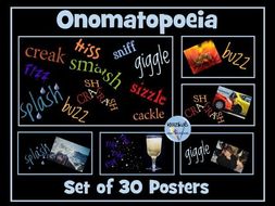 Onomatopoeia Posters | Teaching Resources