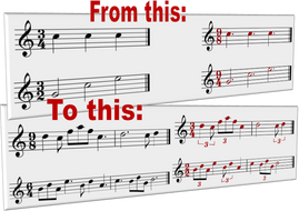 A LEVEL MUSIC SIMPLE and COMPOUND Time | Teaching Resources