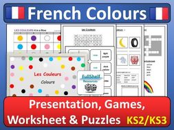 French Colours (Les Couleurs) | Teaching Resources