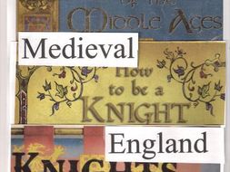 Medieval England 3 books | Teaching Resources