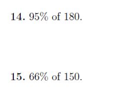 Calculating Percentages Worksheet With Solutions Teaching Resources