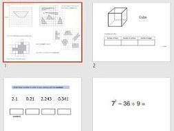 Y6 KS2 Maths revision Set 2 | Teaching Resources