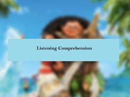 Song Moana You're Welcome by Dwayne Johnson comprehension worksheets ...