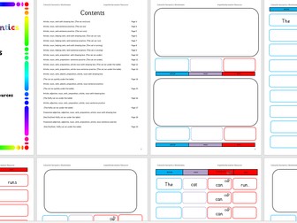 Colourful Semantics Worksheets with wordist and Lesson Starter by ...
