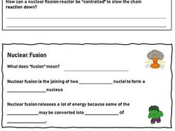 Nuclear Fission and Fusion - GCSE Physics AQA | Teaching Resources