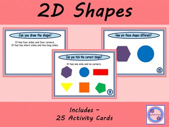 2D Shapes Bundle | Teaching Resources