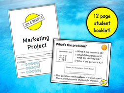 Enterprise Project (Slides and Booklet) | Teaching Resources