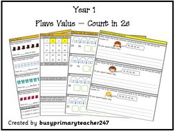 Year 1 Counting in 2s | Teaching Resources