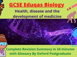 GCSE EDUQAS Biology Health, disease and the development of medicine ...