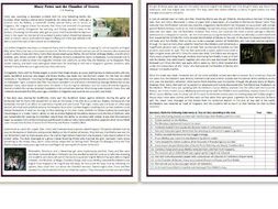 Harry Potter and the Chamber of Secrets - Reading Comprehension Text ...