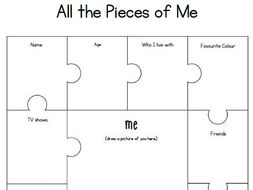All the pieces of me | Teaching Resources