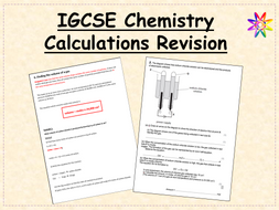 GCSE Chemistry - Calculations Revision Booklet | Teaching Resources