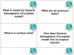 GCSE Weather Hazards and Climate Change Flashcards | Teaching Resources