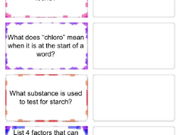 Photosynthesis Card Sort (20+ cards) questions with answers | Teaching ...