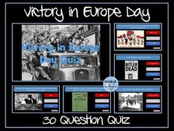 VE Day Quiz | Teaching Resources