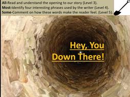 LITERACY: Hey You Down There by redrozzi | Teaching Resources