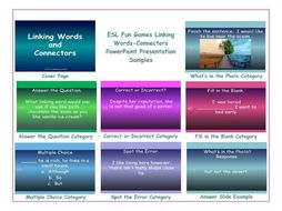 Linking Words-Connectors PowerPoint Presentation | Teaching Resources