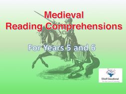 Medieval Reading Comprehensions | Teaching Resources