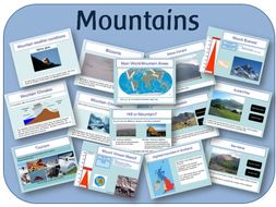 Mountains KS2 geography topic - powerpoint lessons | Teaching Resources