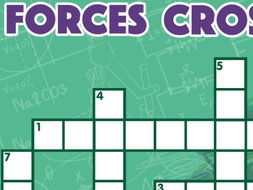Forces / Physics Crossword KS3 | Teaching Resources