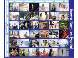 Parts of Speech Spanish Legal Size Photo Battleship Game | Teaching ...