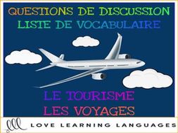 Tourisme et voyages - Tourism and travel - French themed conversation ...