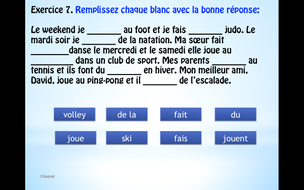French – Sports / Leisure Activities. Les Sports et Loisirs. | Teaching ...