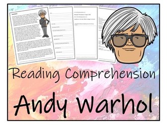 UKS2 Literacy - Bundle of Andy Warhol Activities by Irvine109 ...