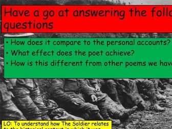 WW1 Poetry KS3 Bundle | Teaching Resources