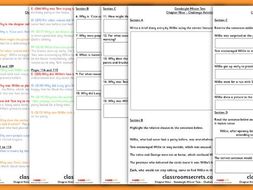 Goodnight Mister Tom Chapter 9 Whole Class Guided Reading Comprehension ...