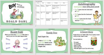 Boy by Roald Dahl | Teaching Resources