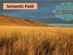 An introduction to semantic field | Teaching Resources