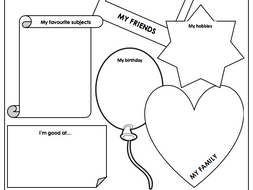 All about me new class transition activity | Teaching Resources