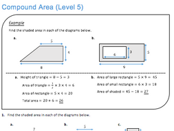 Compound Area (Level 5) | Teaching Resources