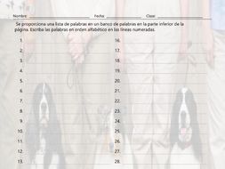 Present Simple with Verbs Ser and Estar Alphabetical Order I Spanish ...