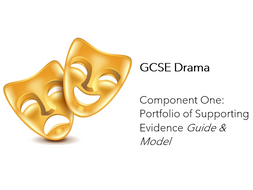 GCSE Drama Component One: Portfolio of Supporting Evidence (Creative ...