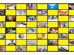 Quantifiers Spanish Legal Size Photo Checkers Game | Teaching Resources