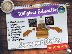 RE Synagogue Display | Teaching Resources