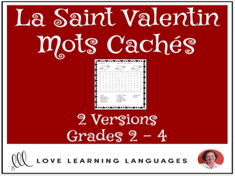 French Primary Valentine's Day Resource BUNDLE - La Saint Valentin ...