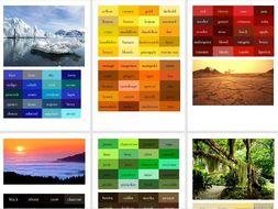 Colour Synonyms Lesson | Teaching Resources