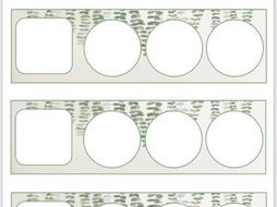 CVC Frames Natural | Teaching Resources