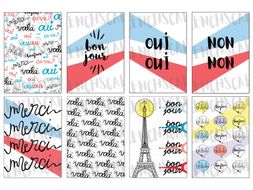 FRENCH CLASSROOM DECOR SET - 25 POSTERS - PRINTABLE DISPLAY | Teaching ...
