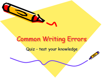 Writing Bundle - Common errors, Emails, Work Instructions | Teaching ...