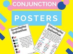 Conjunction Posters | Teaching Resources