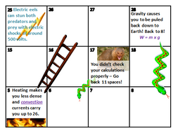 GCSE Physics fun revision activity | Teaching Resources