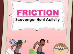 Friction Scavenger Hunt - An Activity | Teaching Resources