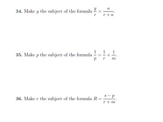 20 GCSE/IGCSE Algebra worksheets (with solutions) | Teaching Resources