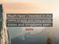 On First Looking into Chapman's Homer by John Keats | Teaching Resources