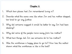 Street Child Reading Comprehension | Teaching Resources