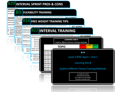 Level 2 BTEC Sport Unit 1 EXAM - Learning Aim B: Fitness Training ...